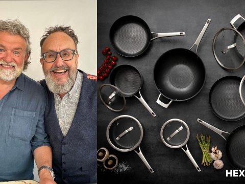 The HexGuard™ range of pans - Shop - Hairy Bikers